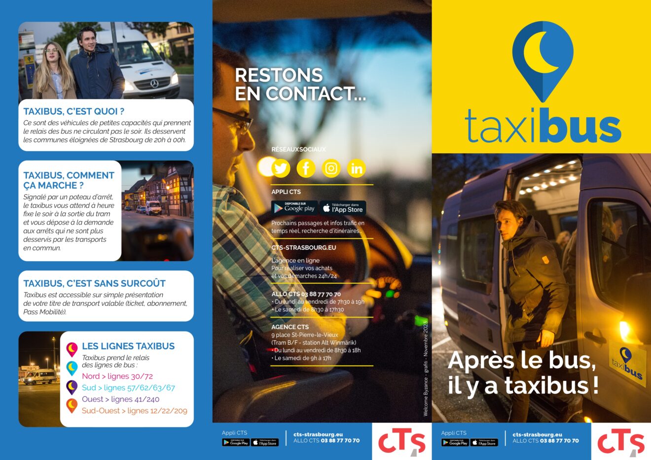 CTS - L'offre Taxibus - Mairie d'Oberschaeffolsheim